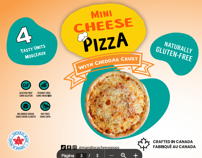 Mini Pizza Congelada - Mandioca – Seu Mercado